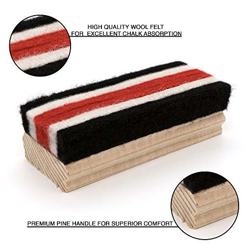 Emraw Felt Chalkboard Eraser Cleaner Kit for Dry Erase Board - Want It All