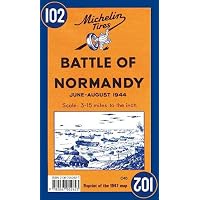 Michelin Battle of Normandy Map No.102: Michelin: 9782067002623: Amazon ...