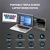 TeamGee Portable Monitor for Laptop, 12” Full HD IPS Display, Dual ...