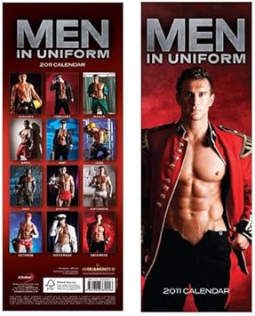 Men In Uniform 2011 Slim Calendar: Red Hot Glamour: Amazon.co.uk ...