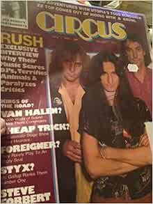 Circus Magazine April 1, 1980 Rush cover, + Van Halen, Cheap Trick ...