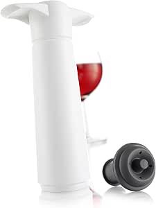 Amazon.com: The Original Vacu Vin Wine Saver Pump and Wine Preserver ...