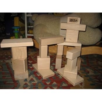 Amazon.com: Beka Wooden Blocks - Standard Set: Toys & Games
