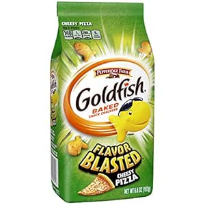 Amazon.com: Pepperidge Farm Goldfish Flavor Blasted Xplosive Pizza ...