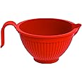 Amazon.com: Nordic Ware Plastic Better Batter Bowl, 10-Cup, Red ...
