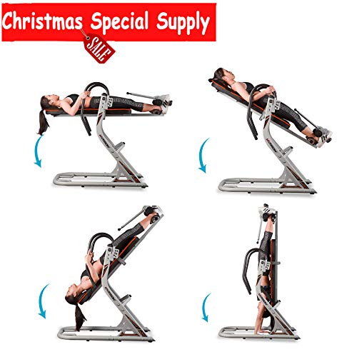Lumbar Decompression Machine Table Back Chair Decompress Hip Inversion ...