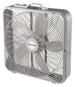Amazon.com: Aerospeed 20-Inch 3-Speed Premium Box Fan with Adjustable ...