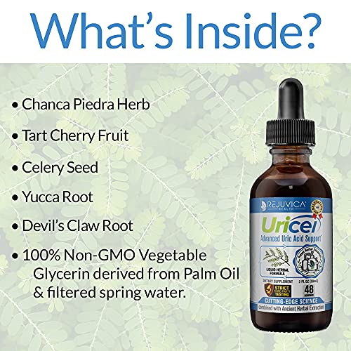 Uricel The Best Uric Acid Support Formula - High Potency Advanced Key ...