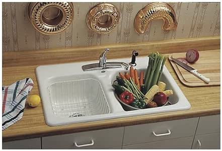 Amazon.com: Eljer Kitchen Sink 33 " L X 22 " W X 8 " D White: Automotive