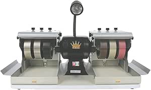 CAB King 6" Lapidary Rock Grinding Polishing Cabochon Machine - Power ...