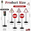 Leyndo 12 Pcs 27 x 8 Inch Traffic Light Crosswalk Signal Traffic Light ...