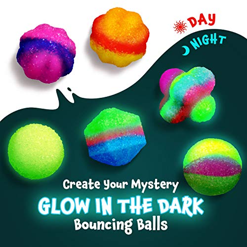 XXTOYS Create Your Own Bouncy Balls Craft Kit for Kids Crystal Power ...