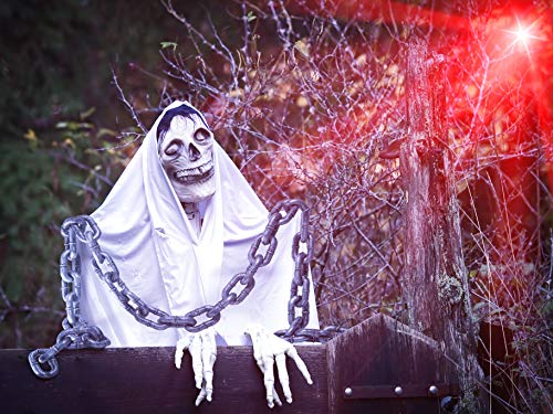 Fake Chain – Halloween Prop Silver & Black 6 Ft. Large Plastic Chain ...