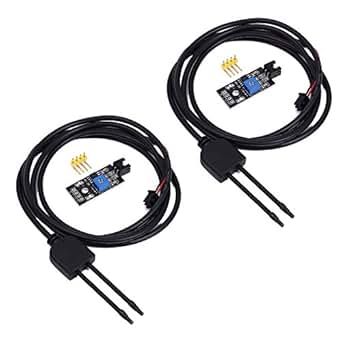 Amazon.com: Icstation Resistive Soil Moisture Sensor Module for ...