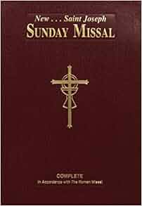 New Saint Joseph Sunday Missal: Catholic Book Publishing Co ...
