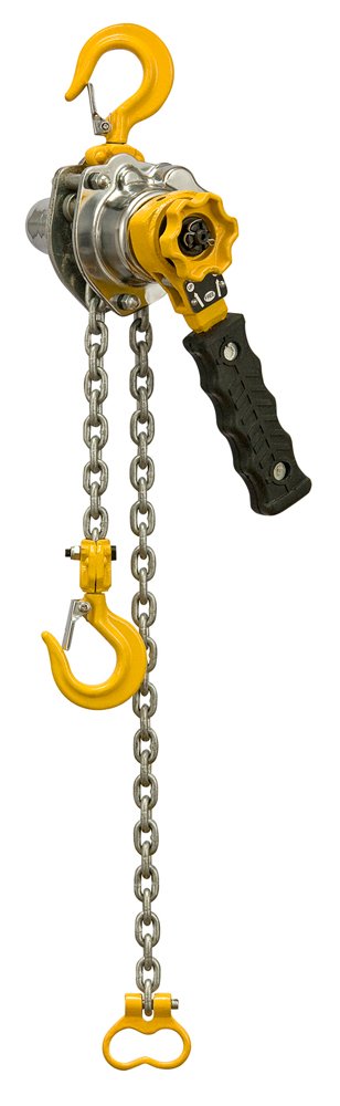 OZ Lifting Mechanical Lever Hoist, Hook Mount, 1/4 Ton Capacity, 5 ...