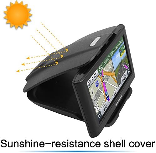 GPS Dash Mount [Matte Black Dock] for Garmin Nuvi Drive Dezl Drivesmart ...