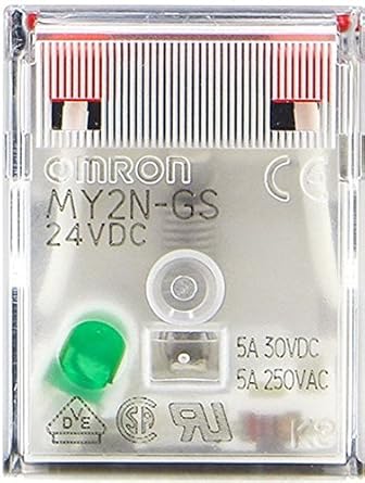 OMRON 2 POLE 24 VAC RELAY MY2N-GS AC24: Amazon.in: Industrial & Scientific