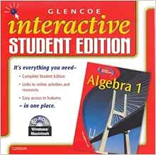Algebra 1, Interactive Student Edition CD-ROM (MERRILL ALGEBRA 1 ...