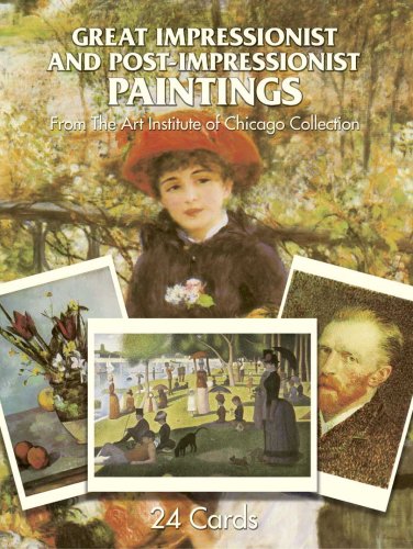Great Impressionist and Post-Impressionist Paintings: 24 Cards From The ...