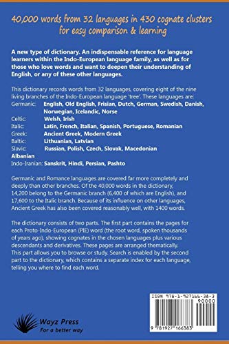 Indo European Cognate Dictionary Pricepulse