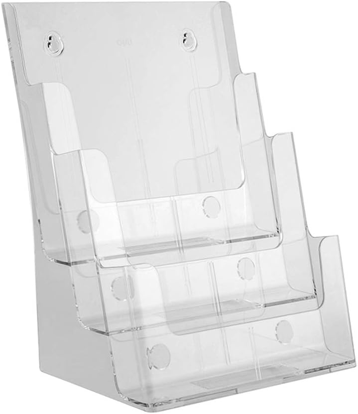 Supports Acrylic display stand A4 hanging standing file storage seat ...