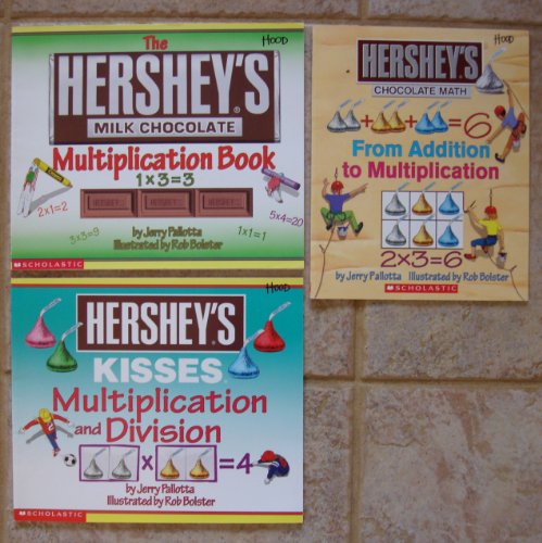 Hershey's Chocolate Kisses Math: Set of 3 Books (From Addition to ...
