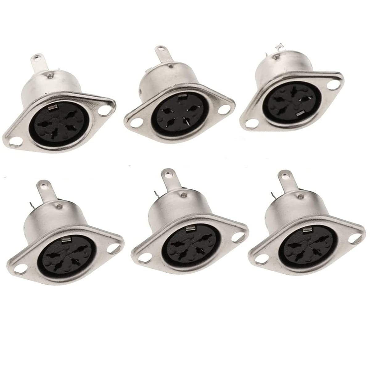 Mua jing 5Pin DIN Female Jack Socket Connector Panel Mount Chassis ...