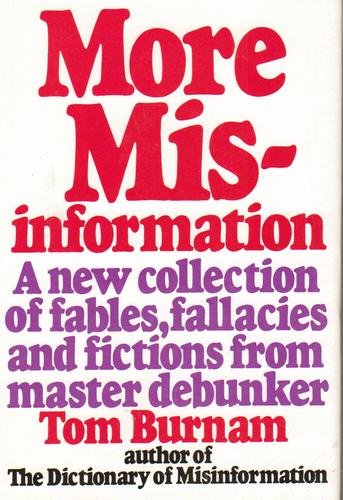 More Misinformation: Burnam, Tom: 9780690016857: Amazon.com: Books