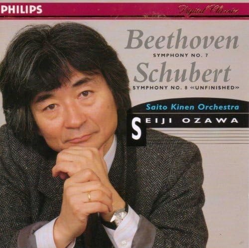 Beethoven: Symphony No. 7 / Schubert: Symphony No. 8 - Seiji Ozawa, Saito Kinen Orchestra