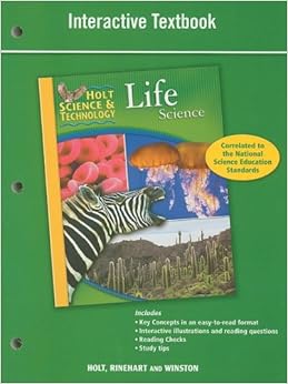 Interactive Textbook: Life Science (Holt Science & Technology): HRW ...