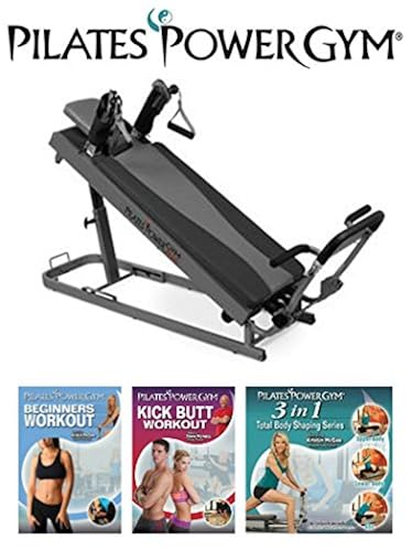 Pilates Power Gym Plus - Ultimate Pilates Power Gym Mini Reformer with ...