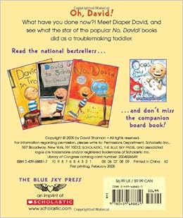 Oh, David! A Diaper David Book: David Shannon: 9780439688819: Amazon ...