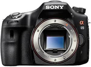 Amazon.com : Sony SLT-A65V 24.3 MP Digital SLR with Translucent Mirror ...