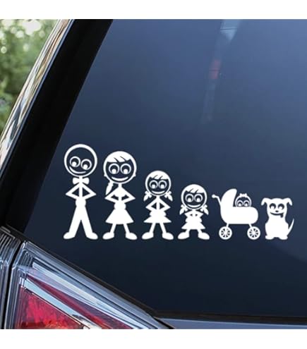 Funny Jeep Decals FGD Funny Zombie I'll Eat Your Stick Figure Family ...