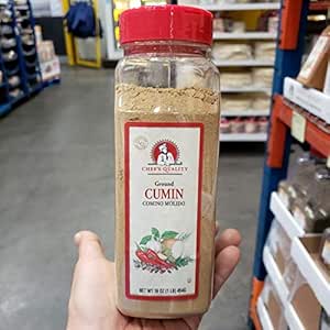 Amazon.com : Chef's Quality Ground Cumin 16 OZ : Cumin Spices And Herbs ...