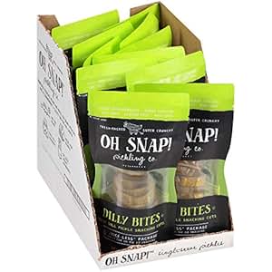 Amazon.com : Oh Snap Dilly Bites, 3.5 Ounce -- 12 per case. : Grocery ...