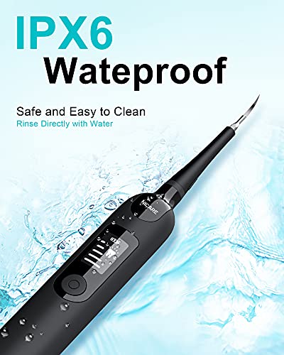 NICARE Plaque Remover for Teeth - Sonic Electric Tooth Cleaner, Tartar ...