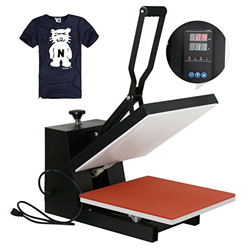 F2C-15-x-15-Black-Digital-Clamshell-Heat-Press-Transfer-T-shirt ...