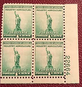 Amazon.com: Postage Stamps United States. One Single 1 Cent Bright Blue ...