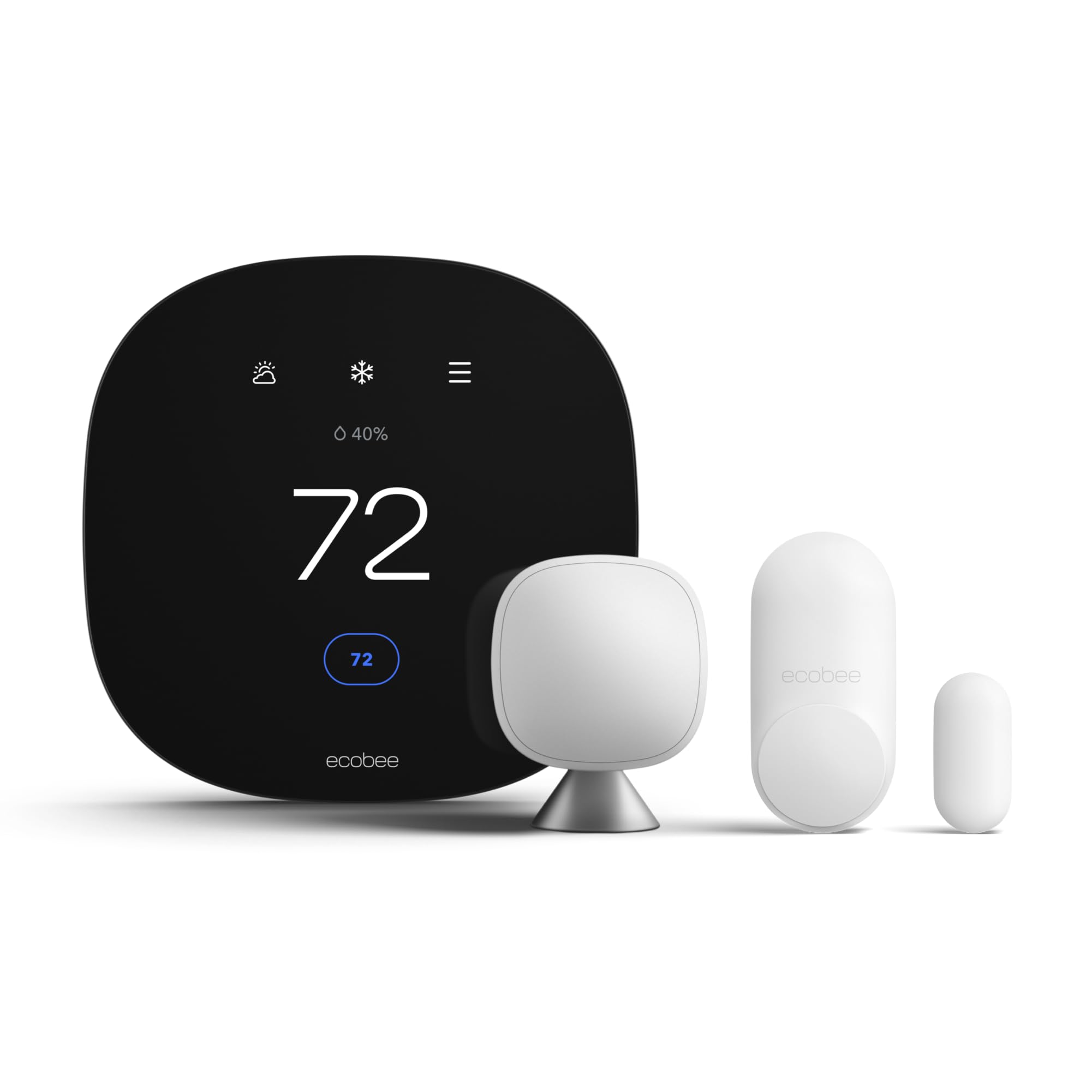 ecobee3 Lite Smart Thermostat with Whole Home Sensors Bundle (ecobee3 ...
