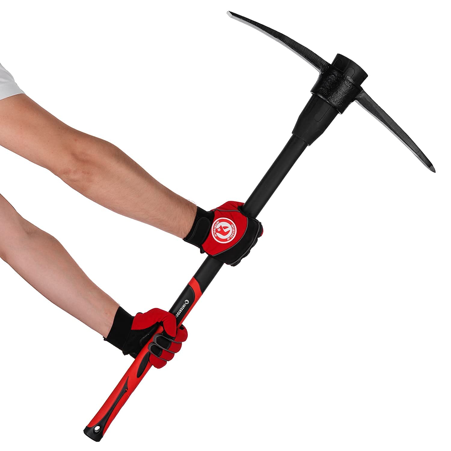 INTERTOOL 36” Pick Axe, Heavy Duty Digging Mattock, Cultivate Garden ...