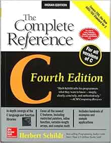 C: The Complete Reference, 4th Ed.: Herbert Schildt: 9780070411838 ...