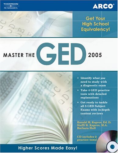 Master the GED 2005 w/CD-ROM (Peterson's Master the GED (W/CD)): Arco ...