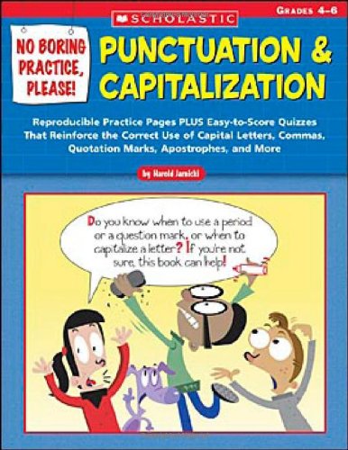 No Boring Practice, Please! Punctuation & Capitalization: Reproducible ...