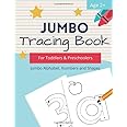 Jumbo Tracing Book for Toddlers and Preschoolers: Alphabet Tracing ...
