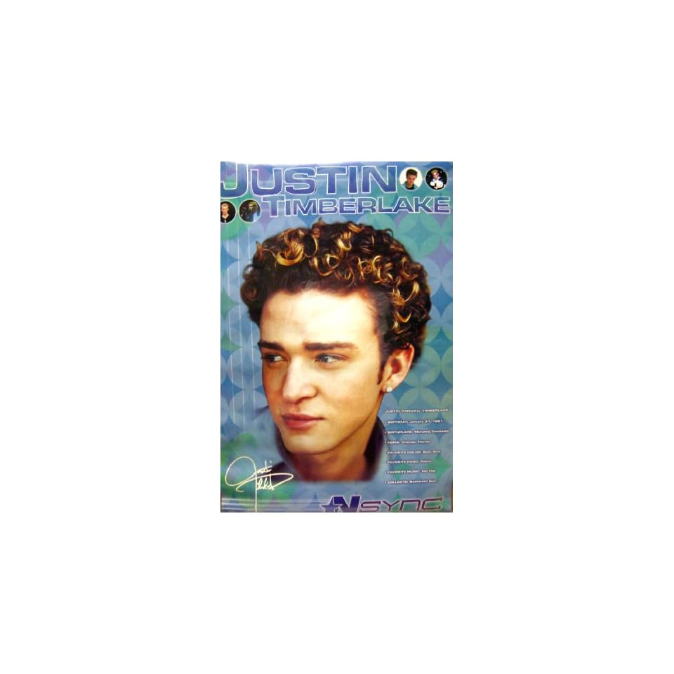 Nsync Poster Justin Timberlake