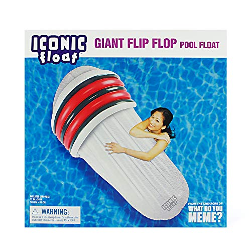 Giant Flip Flop Pool Float by Iconic Floats - What Do You Meme ...