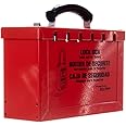 Amazon.com: Master Lock 498A Lockout Tagout Portable Group Lock Box ...