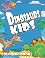 Dinosaurs Kids Coloring Book (Super Fun Coloring Books For Kids ...
